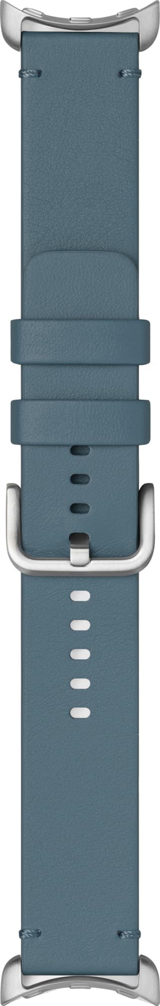 Google Pixel Watch 3 45 mm Leather Band S (blå) - Elkjøp | Elkjøp