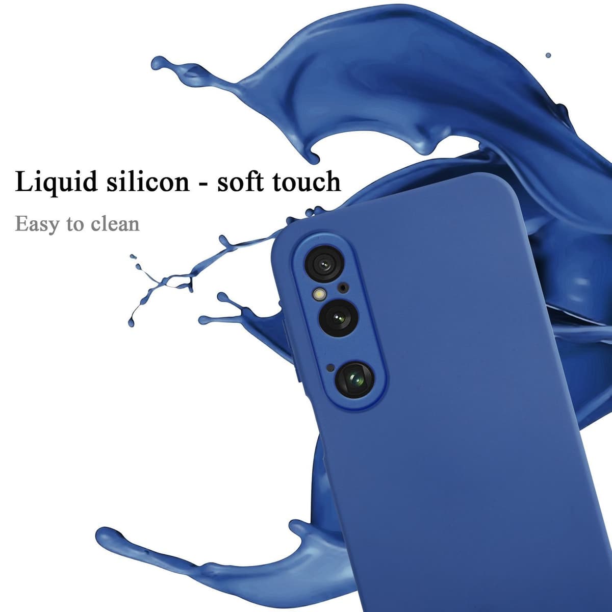 Sony Xperia 1 VI deksel case cover (blå) - Elkjøp
