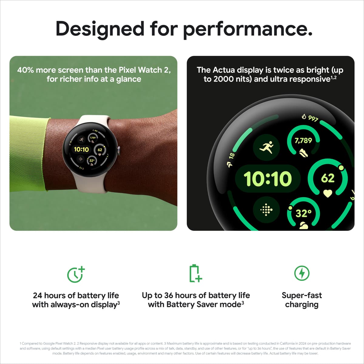 Google Pixel Watch 3 45mm Wi-Fi (obsidian) - Elgiganten