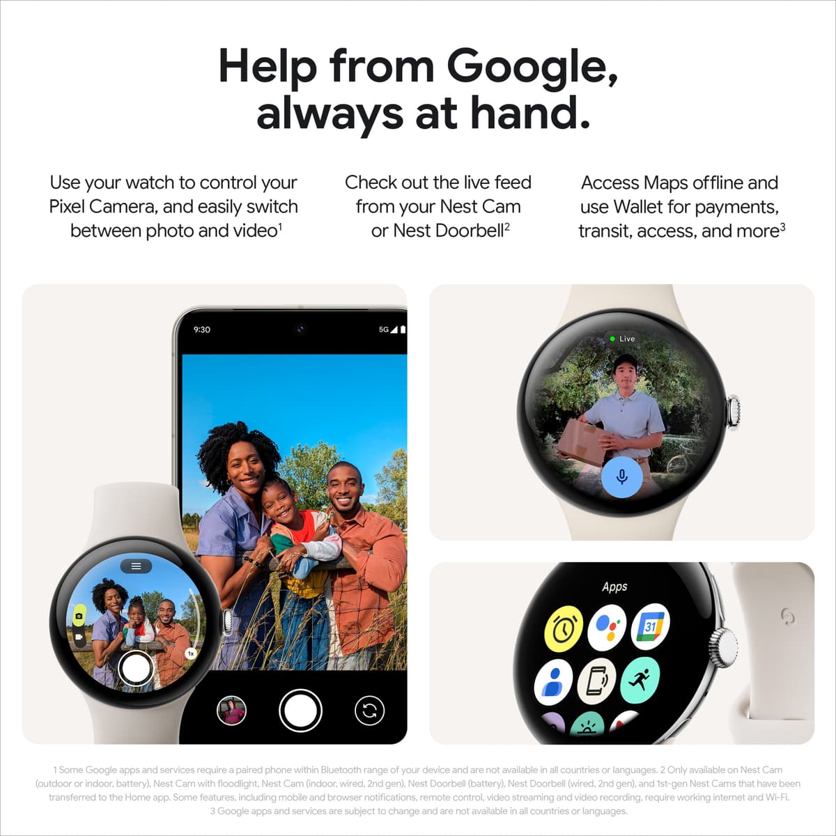 Google Pixel Watch 3 45mm Wi-Fi (obsidian) - Elgiganten