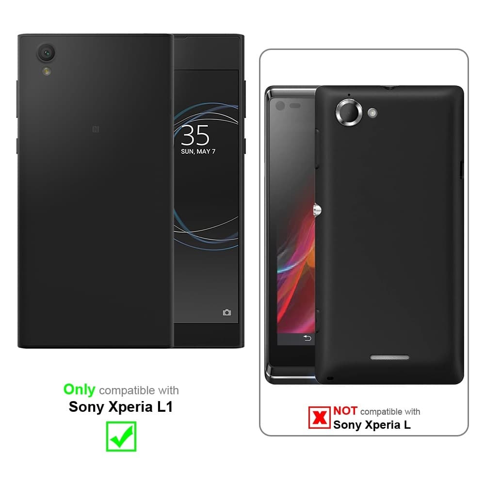 Deksel Sony Xperia L1 case (svart) - Elkjøp