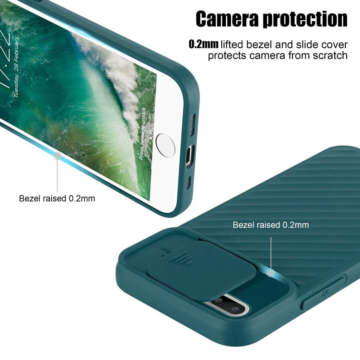 iPhone 7 PLUS / 7S PLUS / 8 PLUS silikondeksel case - Elkjøp