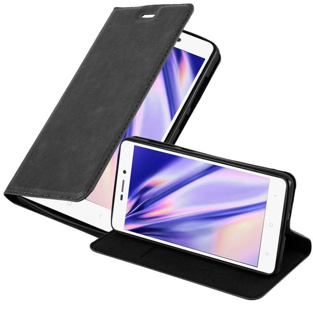 Xiaomi RedMi 3S lommebokdeksel case (svart) - Elkjøp