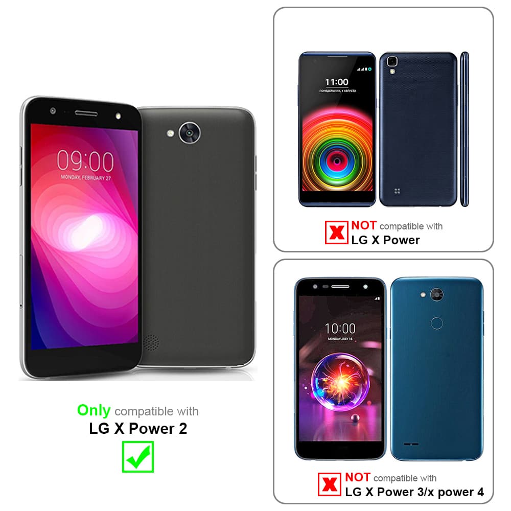 LG X POWER 2 Hardt Deksel Cover (rød) - Elkjøp