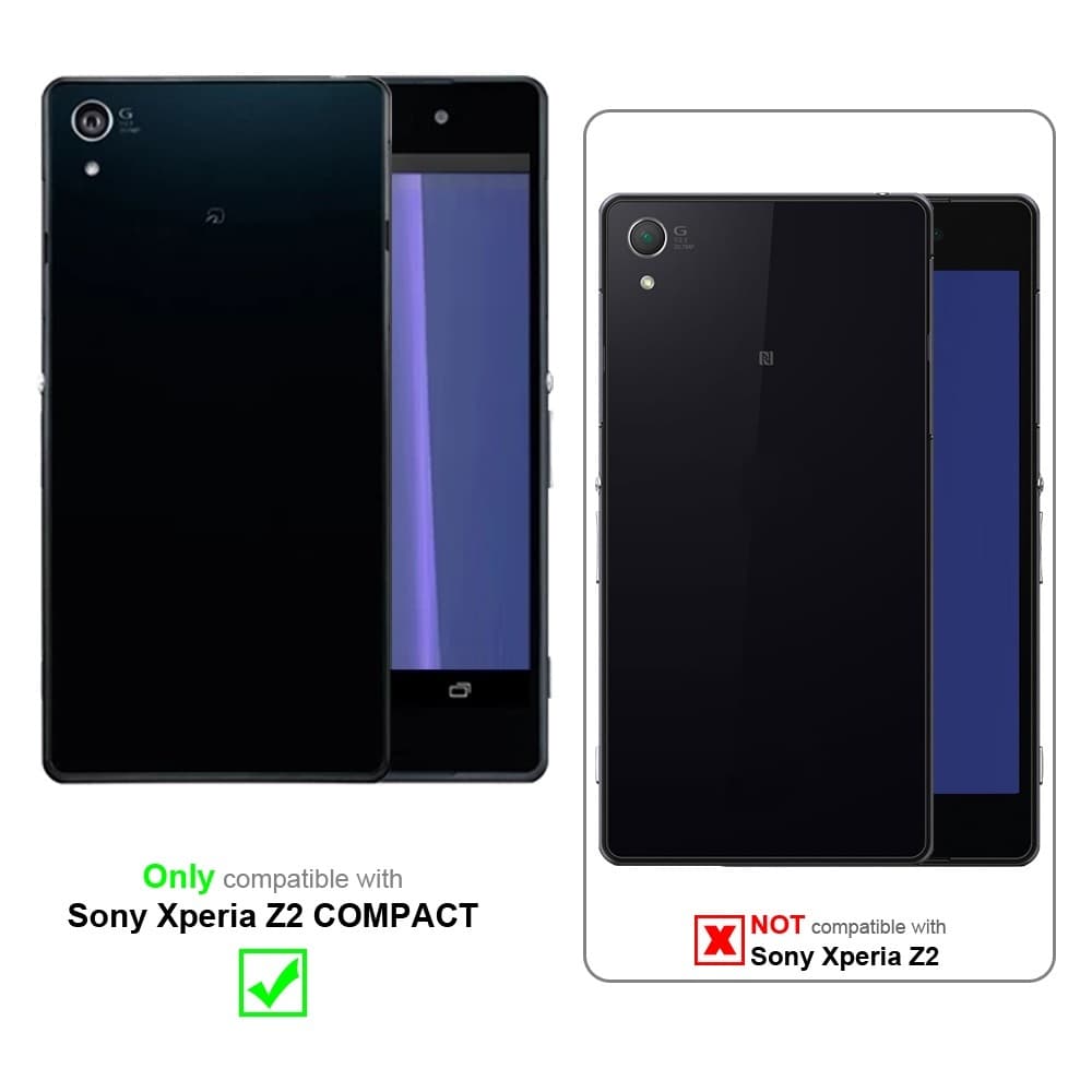 Sony Xperia Z2 COMPACT lommebokdeksel case (brun) - Elkjøp