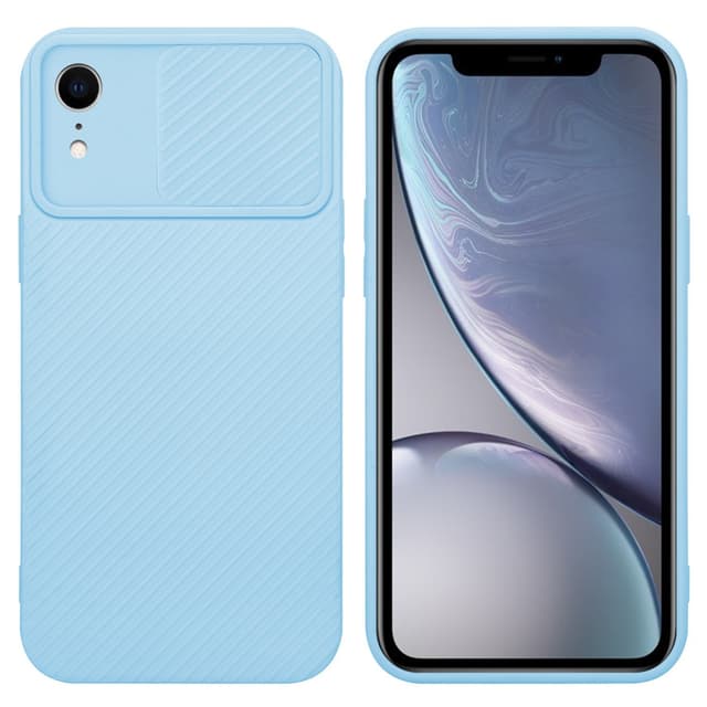 Deksel iPhone XR cover (blå) - Elkjøp