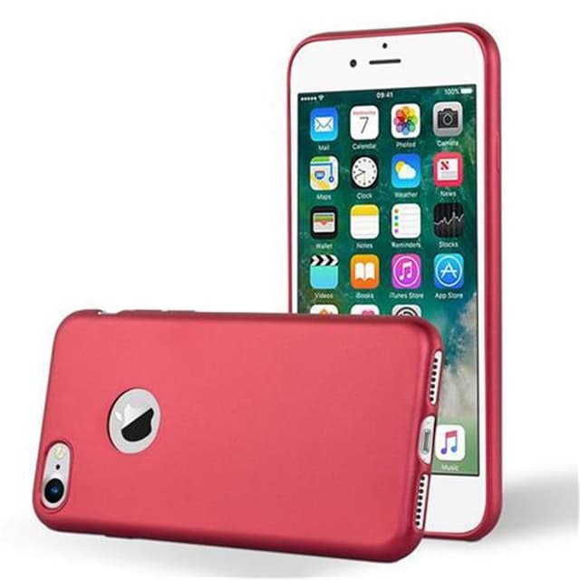 Deksel iPhone 7 / 7S / 8 / SE 2020 Case Cover (rød) - Elkjøp