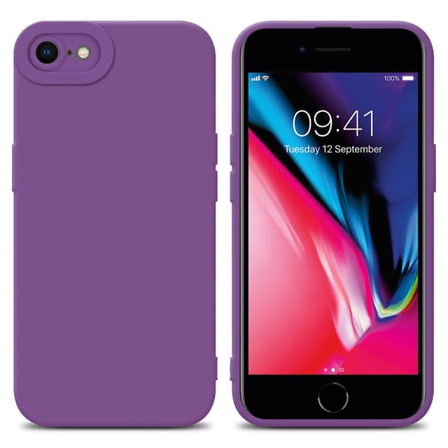 iPhone 7 / 7S / 8 / SE 2020 Deksel case (lilla) - Elkjøp
