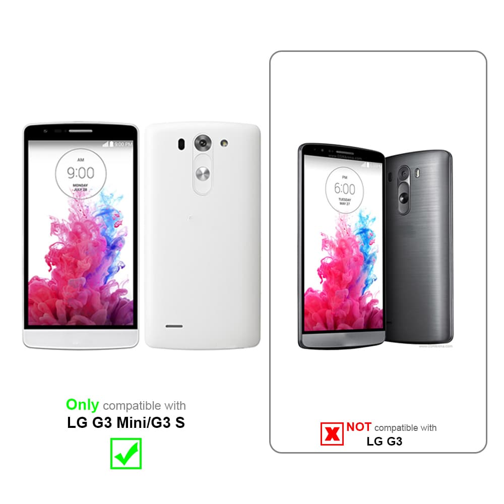 LG G3 MINI / G3 S lommebokdeksel case (rød) - Elkjøp | Elkjøp