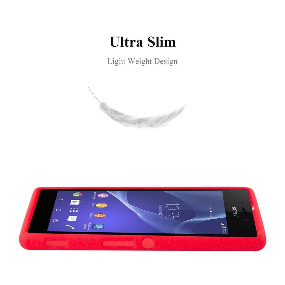 Deksel Sony Xperia M2 / M2 AQUA case (rød) - Elkjøp | Elkjøp