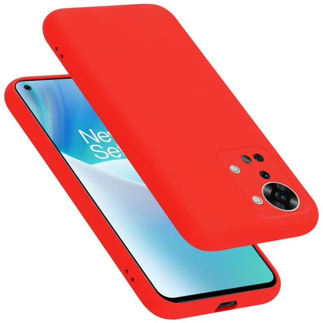 OnePlus Nord 2T deksel case cover (rød) - Elkjøp