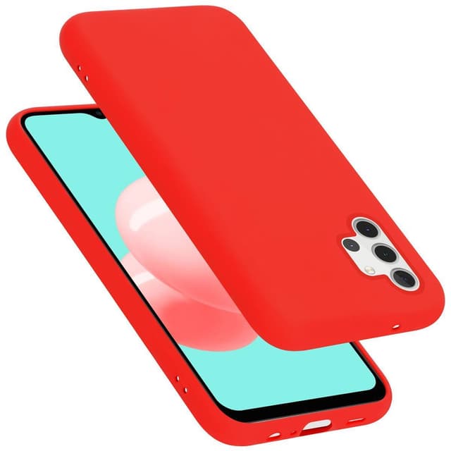 Samsung Galaxy A32 5G Skal Fodral Case (Röd) - Elgiganten - Elgiganten