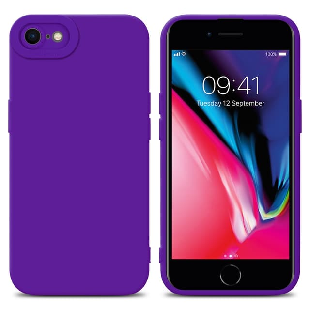 iPhone 7 / 7S / 8 / SE 2020 Deksel case (lilla) - Elkjøp