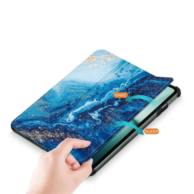 Aktivt Fodral OnePlus Pad Pro - Blue Marble - Elgiganten