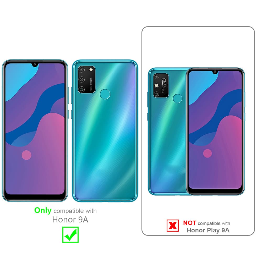 Honor 9A lommebokdeksel case (svart) - Elkjøp