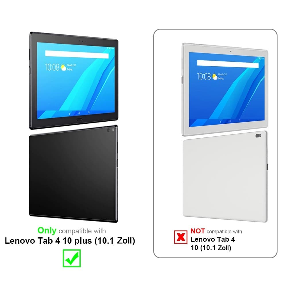 Lenovo Tab 4 10 PLUS (10.1 tomme) deksel til nettbrett - Elkjøp