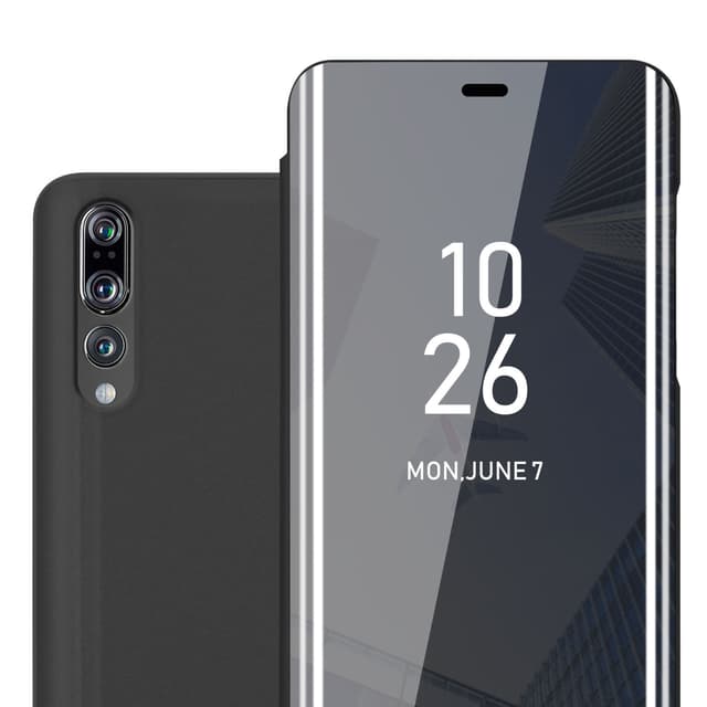 Huawei P20 PRO / P20 PLUS lommebokdeksel etui (svart) - Elkjøp | Elkjøp