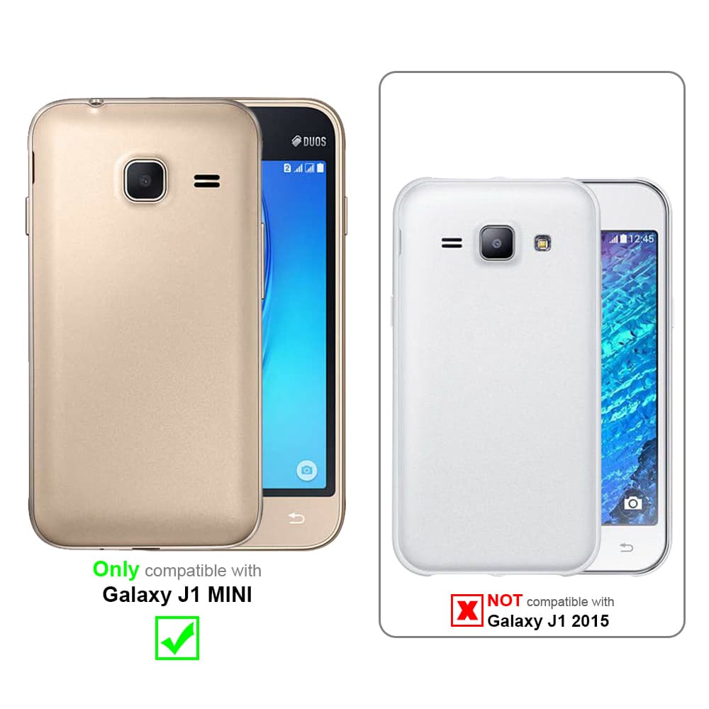 Samsung Galaxy J1 MINI lommebokdeksel etui (grå) - Elkjøp