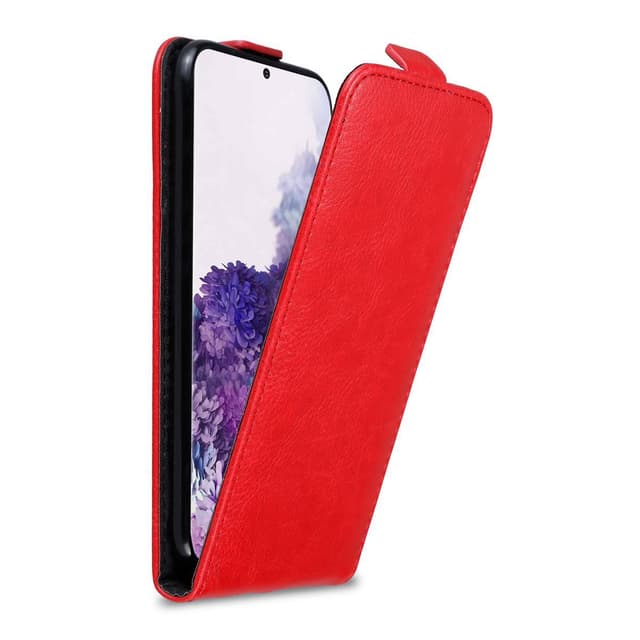 Samsung Galaxy S20 PLUS deksel flip cover (rød) - Elkjøp