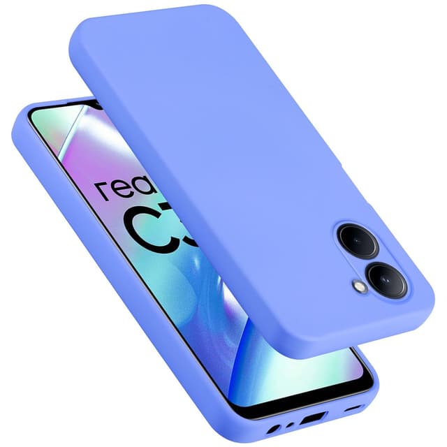 Realme C33 Cover Etui Case (Lilla) | Elgiganten | Elgiganten