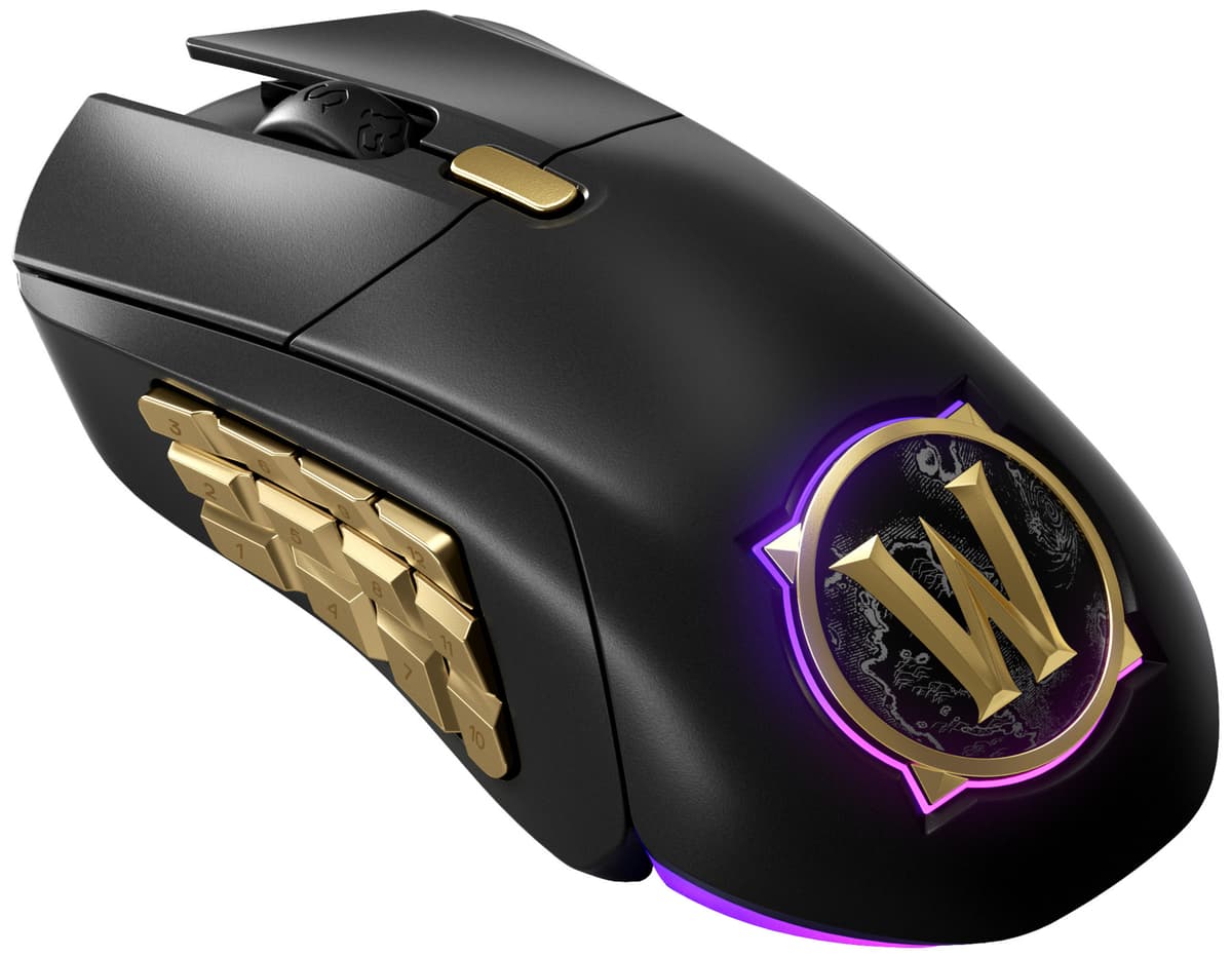 SteelSeries Aerox 9 trådløs gamingmus (WoW LimitedEdition) - Elkjøp ...