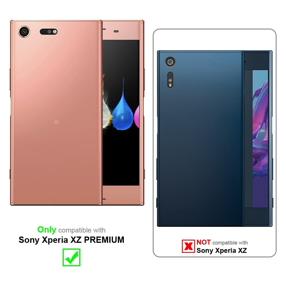 Sony Xperia XZ PREMIUM lommebokdeksel case (rød) - Elkjøp