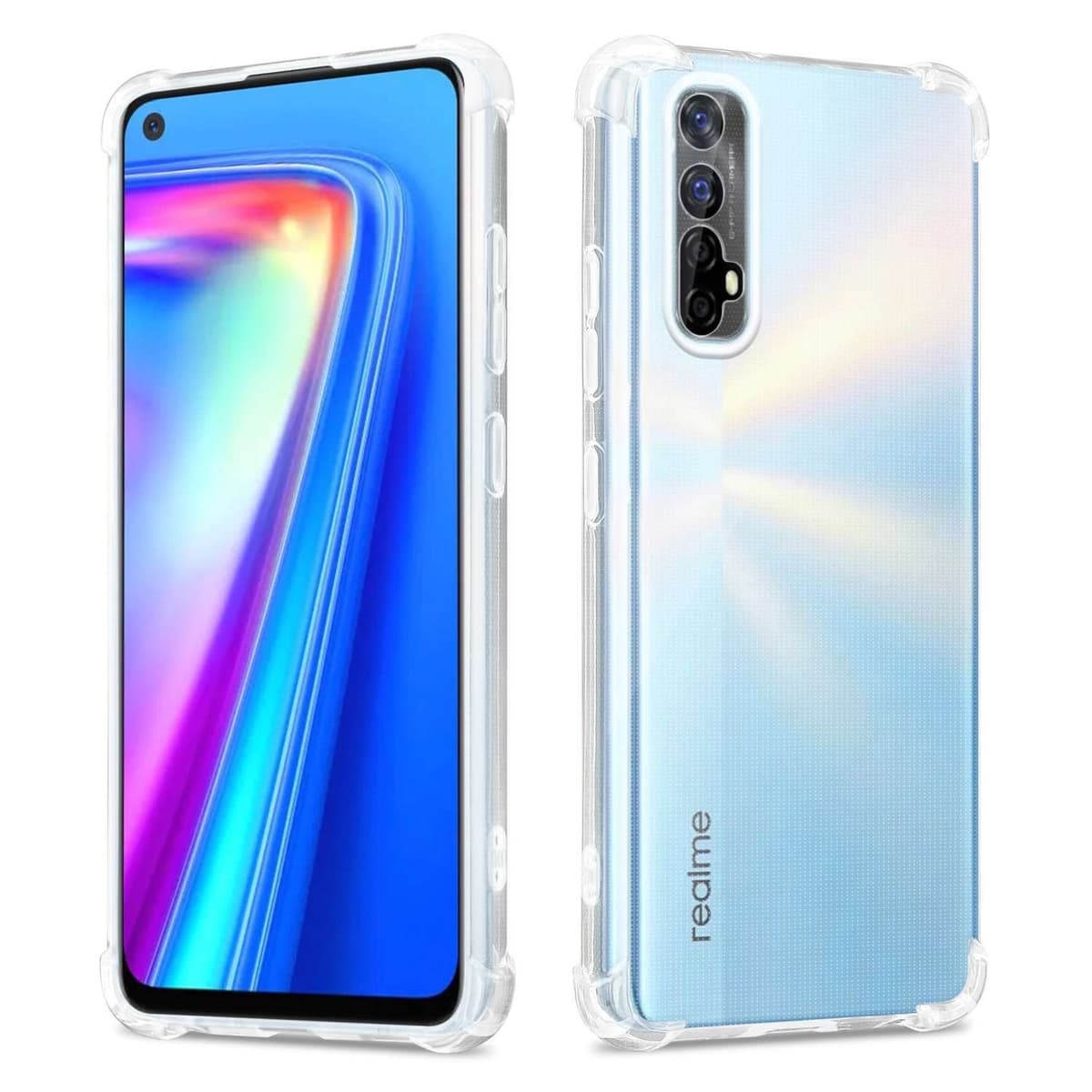 Realme 7 4G Cover Case Etui (Gennemsigtig) | Elgiganten | Elgiganten
