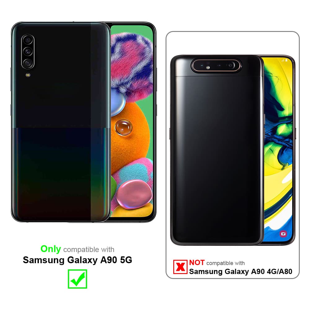 Samsung Galaxy A90 5G lommebokdeksel case (brun) - Elkjøp | Elkjøp
