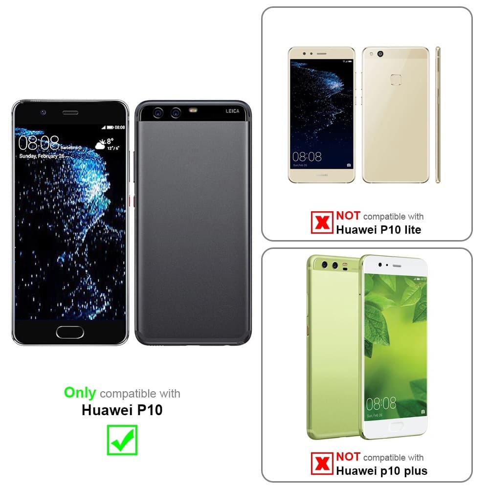 Huawei P10 lommebokdeksel cover (brun) - Elkjøp