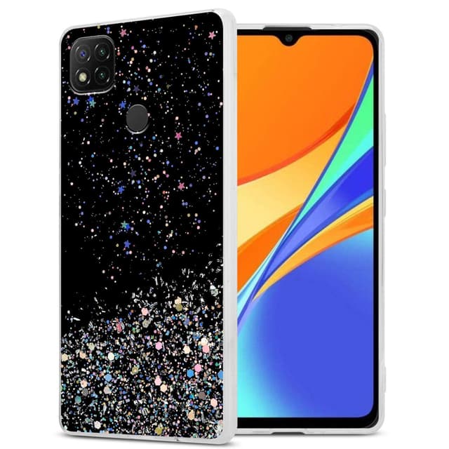 Xiaomi RedMi 9C / RedMi 10A Silikondeksel Glitter - Elkjøp
