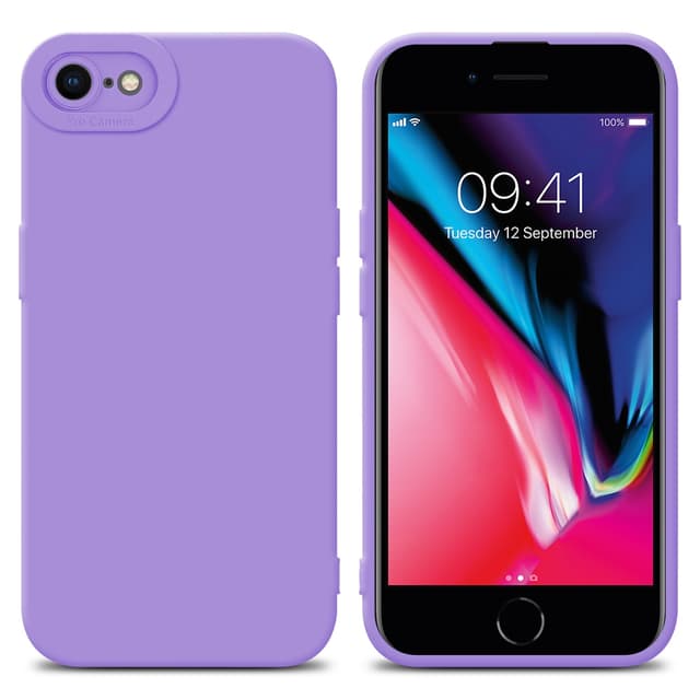 iPhone 7 / 7S / 8 / SE 2020 Deksel case (lilla) - Elkjøp | Elkjøp