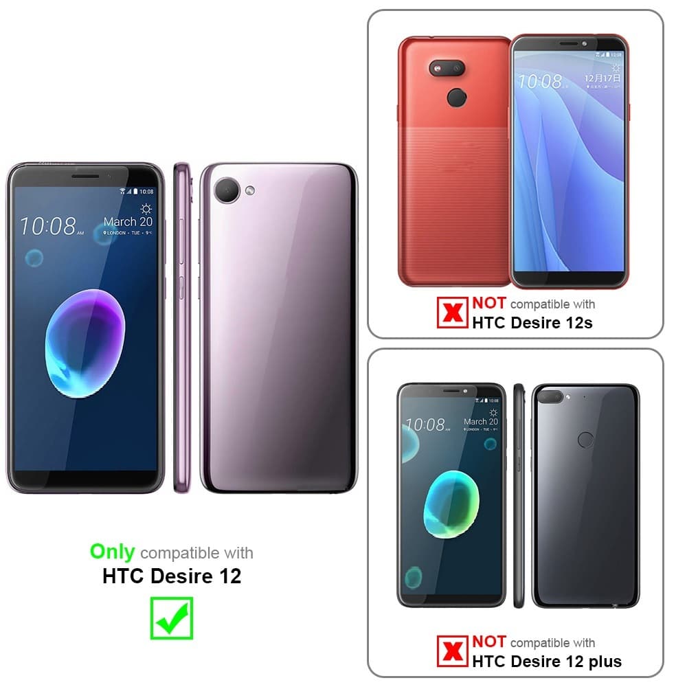 HTC Desire 12 lommebokdeksel case (brun) - Elkjøp | Elkjøp