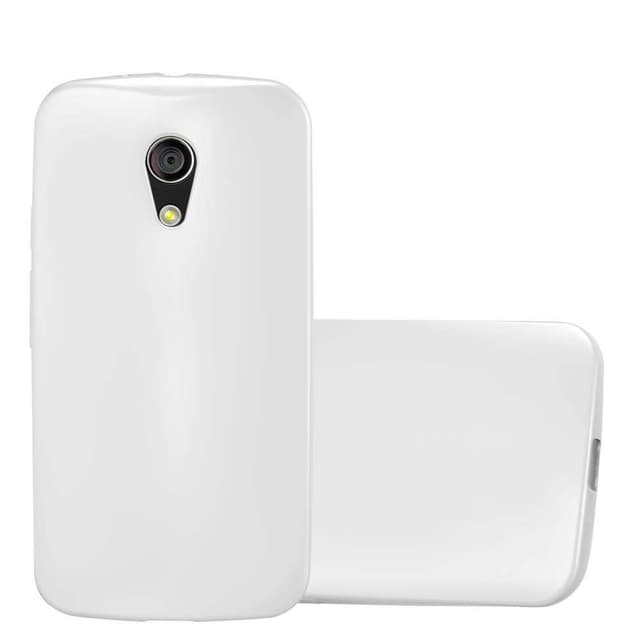 Deksel Motorola MOTO G2 Case Cover (sølv) - Elkjøp