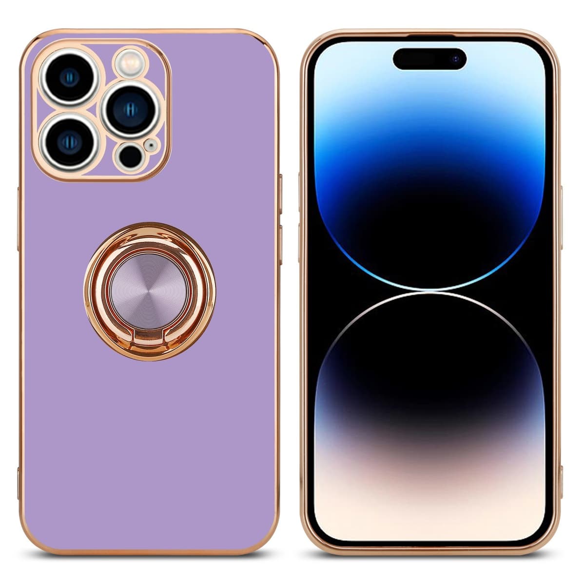 iPhone 14 PRO Suojakuori Suojakotelo (Violetti) - Gigantti verkkokauppa