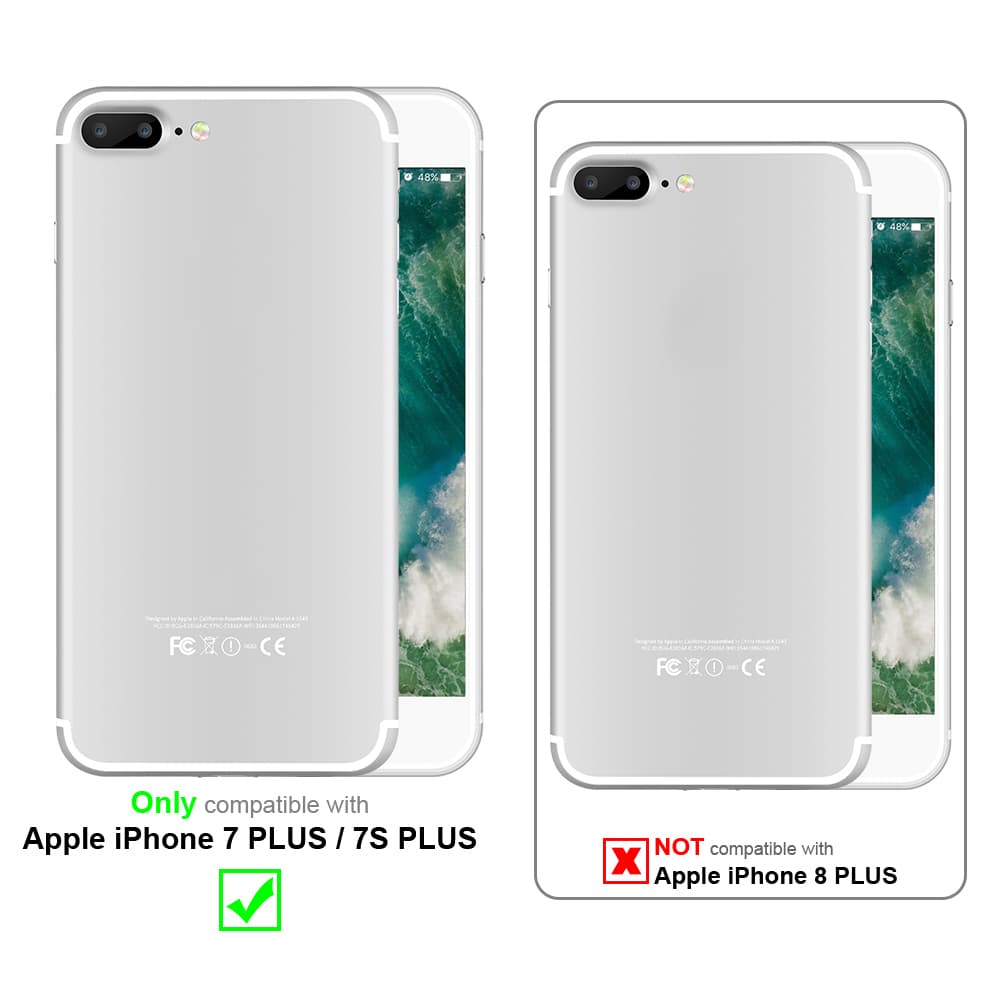 Deksel iPhone 7 PLUS / 7S PLUS ultra slim (grå) - Elkjøp