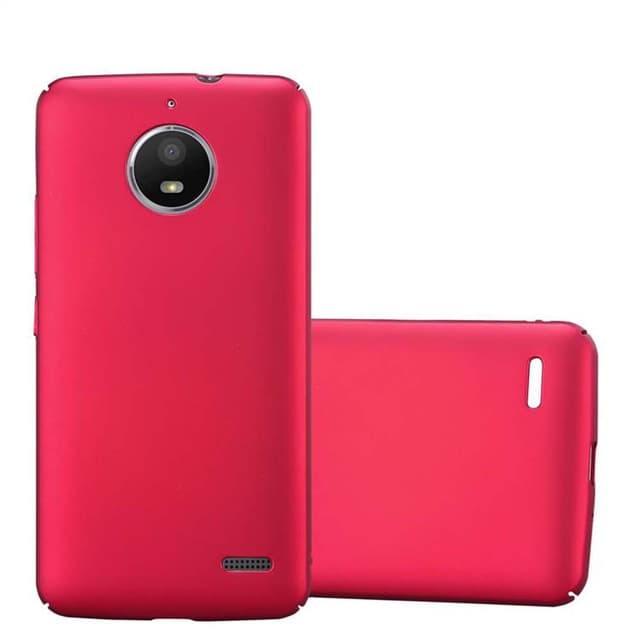 Deksel Motorola MOTO E4 Case Cover (rød) - Elkjøp