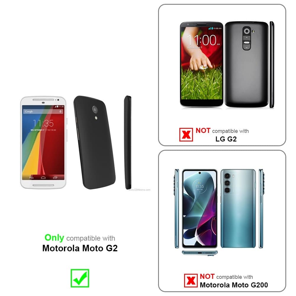 Motorola MOTO G2 Hardt Deksel Cover (grønn) - Elkjøp