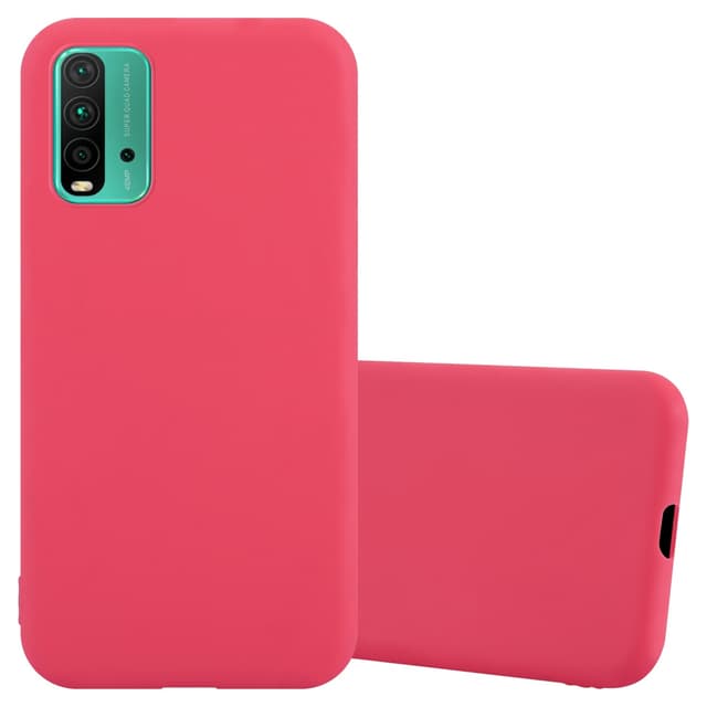 Skal Xiaomi RedMi 9T / POCO M3 Fodral Case (Röd) - Elgiganten