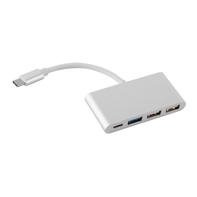 4-Port USB Multi-interface Plug&Play med USB-C-kontakt - Elgiganten ...