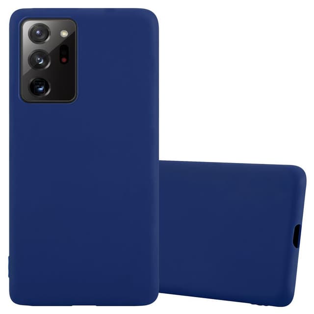 Deksel Samsung Galaxy NOTE 20 PLUS Silikon cover (blå) - Elkjøp