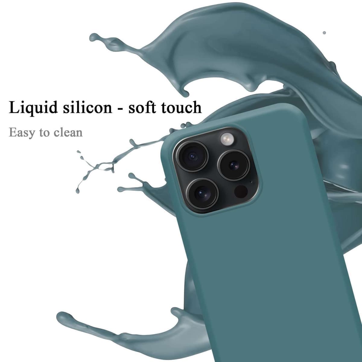 iPhone 15 PRO MAX deksel case cover (Grønn) - Elkjøp