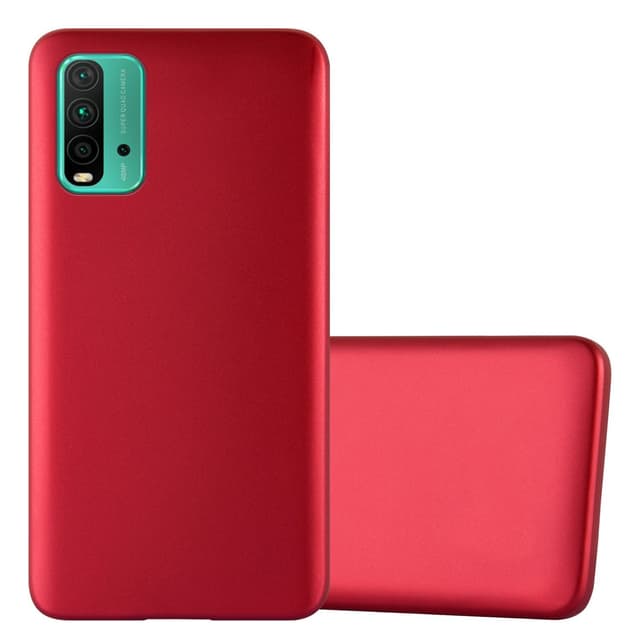 Skal Xiaomi RedMi 9T / POCO M3 Fodral Case (Röd) - Elgiganten