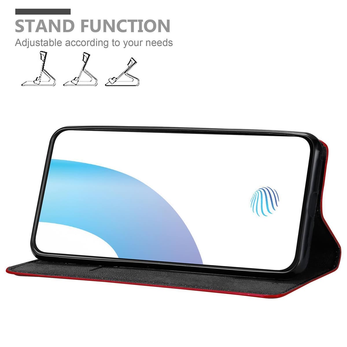 Vivo V17 PRO lommebokdeksel case (rød) - Elkjøp | Elkjøp