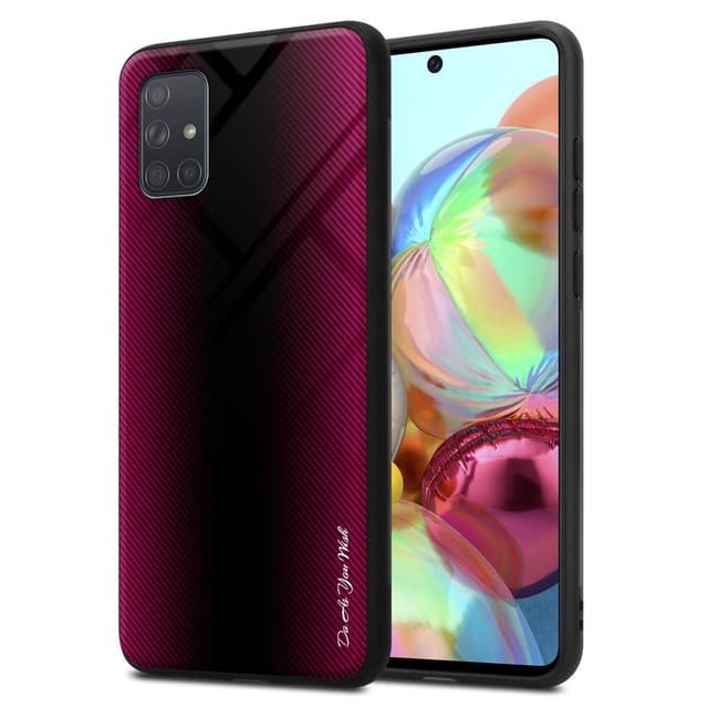 Samsung Galaxy A71 4G Deksel Case Cover (rosa) - Elkjøp