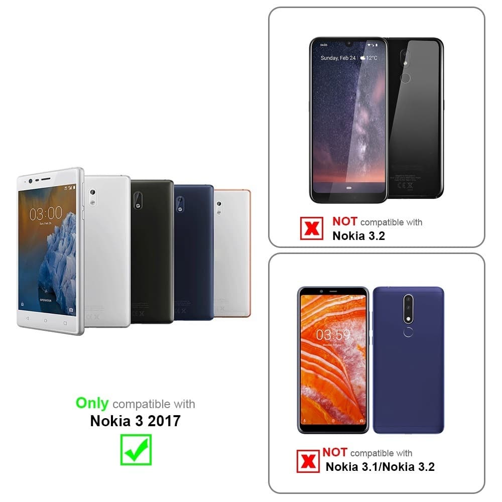 Nokia 3 2017 Hardt Deksel Cover (rosa) - Elkjøp