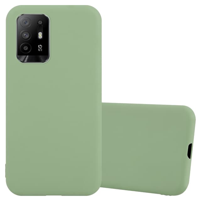 Deksel Oppo A94 5G Silikon cover (grønn) - Elkjøp
