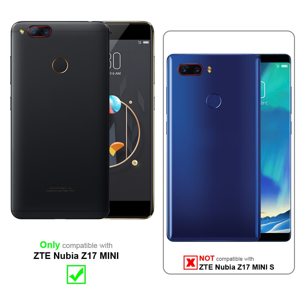 ZTE Nubia Z17 MINI lommebokdeksel case (brun) - Elkjøp | Elkjøp
