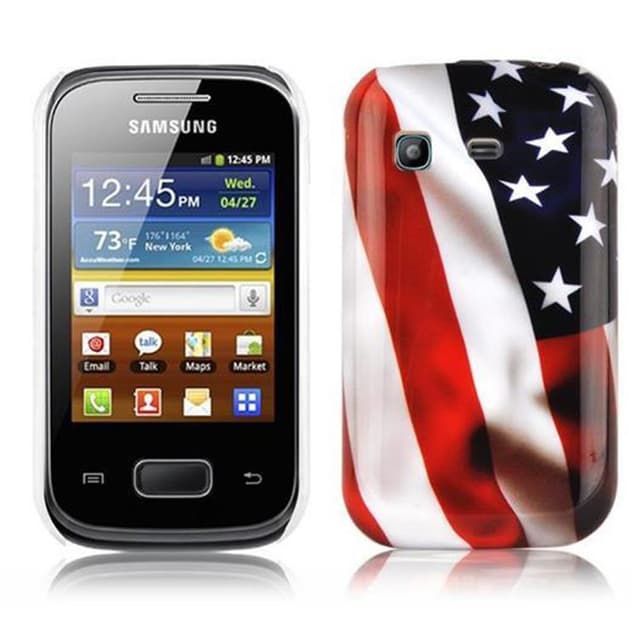 Samsung Galaxy POCKET Hardt Deksel Case (rød) - Elkjøp