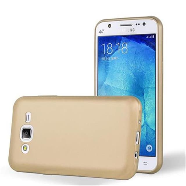 Deksel Samsung Galaxy J5 2015 Case Cover (gold) - Elkjøp