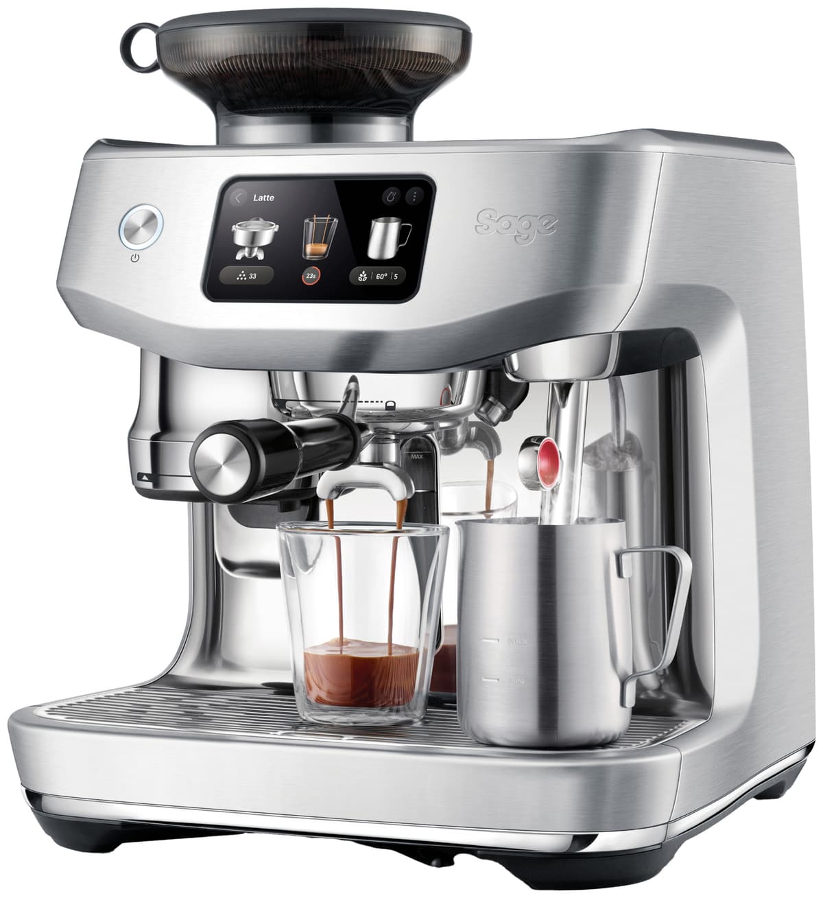 Sage Oracle Jet espressomaskine SES985BSS (børstet rustfrit stål ...